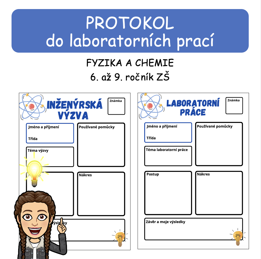 Protokol do laboratorních prací - Chemie | UčiteléUčitelům.cz